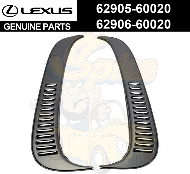 TOYOTA LEXUS GENUINE Land Cruiser LX450 Rear LOUVER QUATER VENTILATION ...