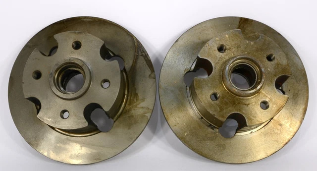 2X ALFA ROMEO ALFASUD Ti SPRINT CLOVERLEAF ETC. REAR DISC NEW OLD STOCK ...