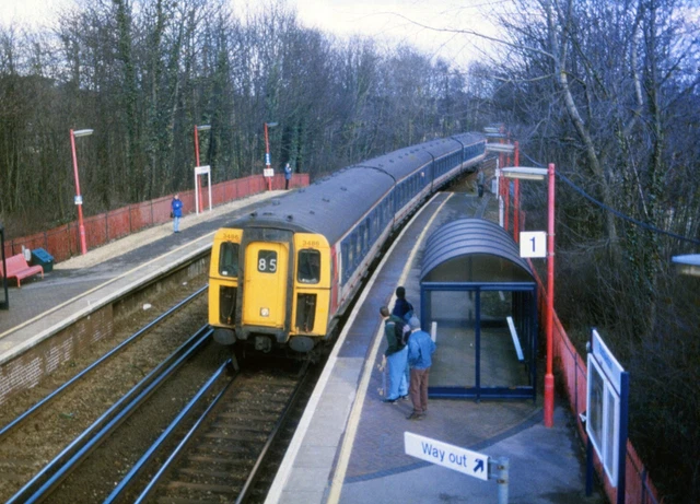 98075 RAILWAY COLOUR Slide 4 Vep 3486 At Bursledon 1998 £2.99 - PicClick UK