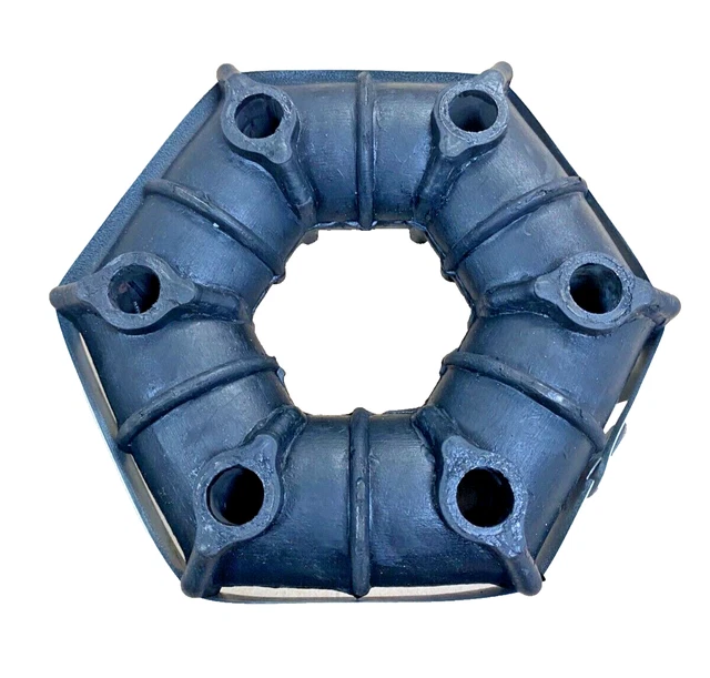 GRASS TOPPER RUBBER Doughnut Drive Coupling 6 Hole Abbey Conor Fleming ...
