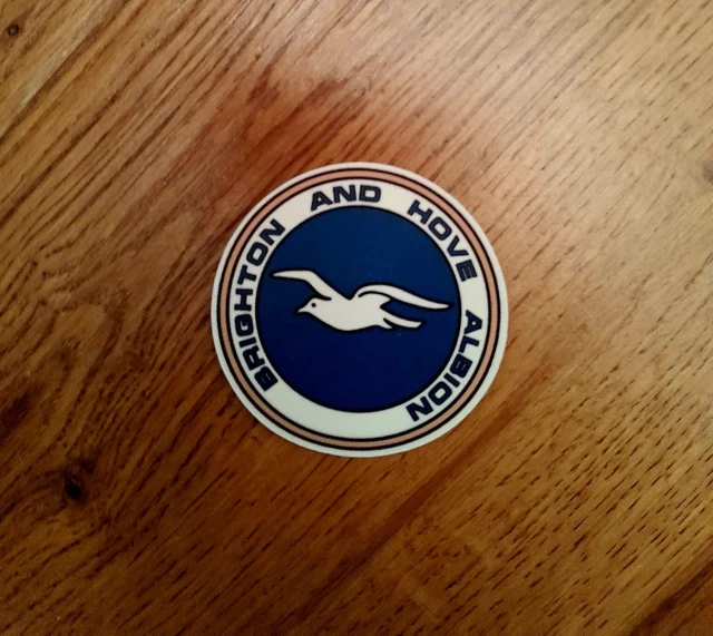 BRIGHTON & HOVE Albion FC Stickers- x5 Stickers - Football Stickers £3. ...