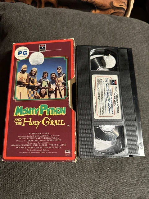 MONTY PYTHON AND THE HOLY GRAIL VHS John Cleese Eric Idle Terry Jones ...