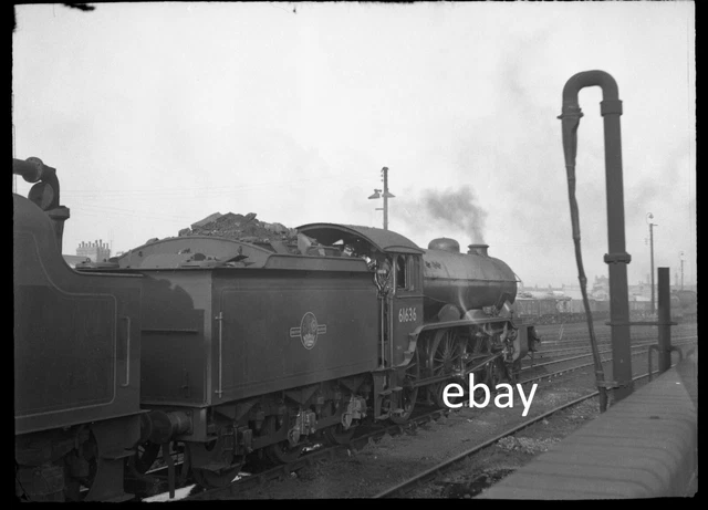 ORIGINAL LARGER NEGATIVE OF BR LNER STEAM LOCO 61636 at CAMBRIDGE 30/11 ...