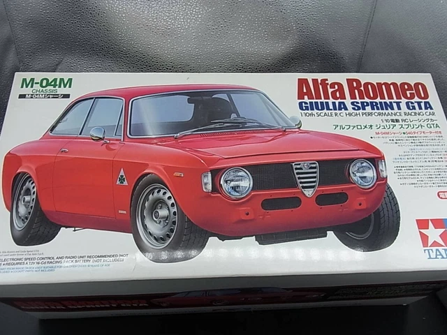 TAMIYA 1/10 ALFA Romeo Julian Sprint Gta M04M EUR 317,51 - PicClick FR