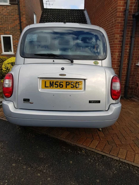 LONDON TAXI TX TX4 SILVER AUTO FULLY WORKING FUNCTIONAL TAXI 6 seats ...
