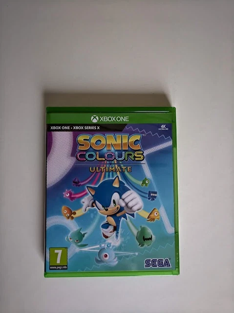 XBOX ONE XBOX SERIES X SONIC COLOURS ULTIMATE VIDEO GAME microsoft £15. ...