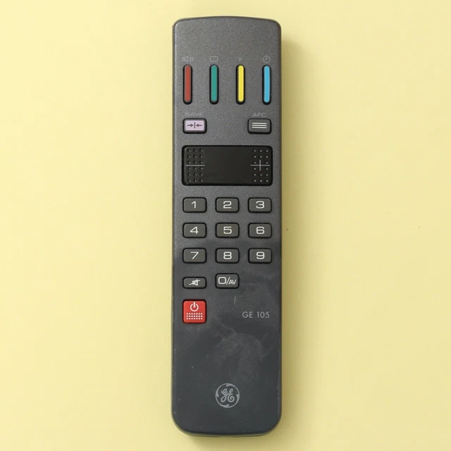 GENUINE GE 105 General Electric TV Remote Control *WORKING* $29.95 ...
