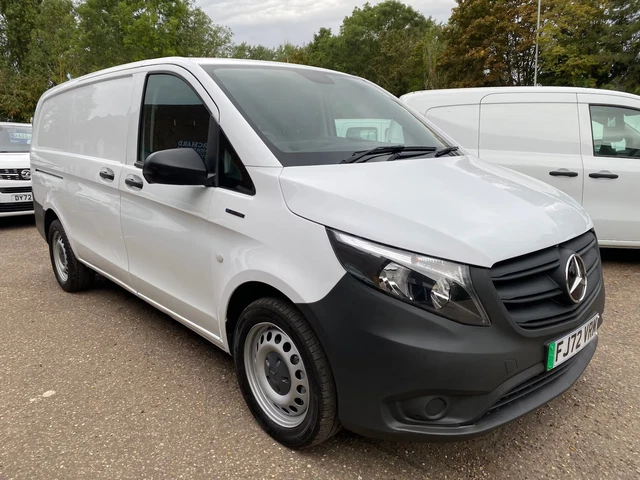 2022 72REG MERCEDES E-Vito LWB Auto Fully EV Powered 85KW-66KWH Air Con ...