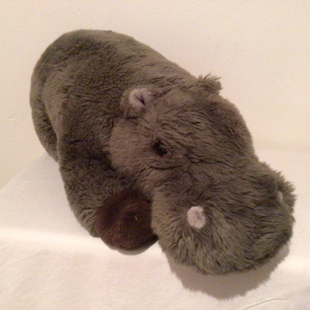 IKEA HIPPO CUDDLY Soft Toy Plush Large 25" RARE Animal Toy £12.99 ...