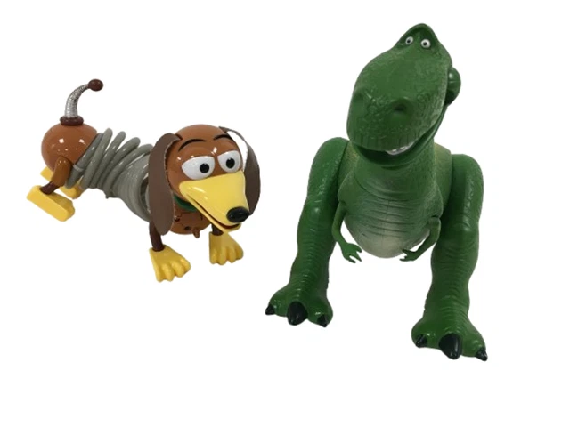 DISNEY PIXAR TOY Story Rex and Slinky Dog Toy Bundle Pre Loved ...
