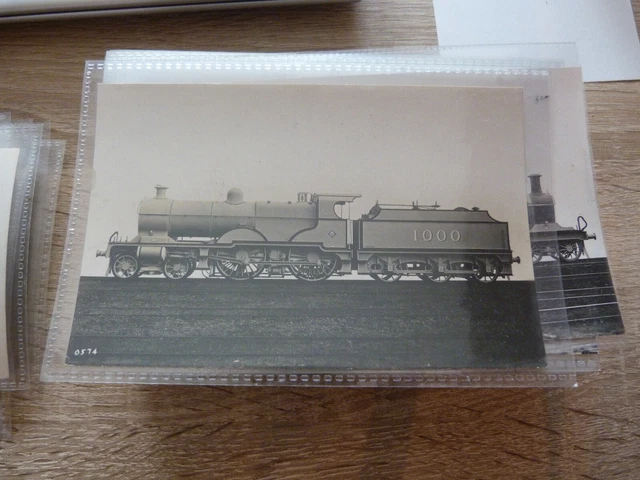 POSTCARD: MIDLAND RAILWAY ? locomotive 1000 4-4-0 (H98) £1.00 - PicClick UK
