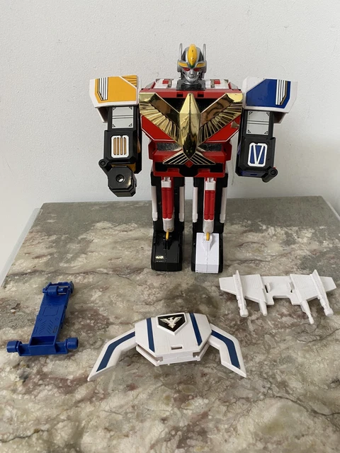 ROBOT SENTAI JETMAN Dx Jet Icarus Bandai 1991 Loose Incomplet Bel Etat ...