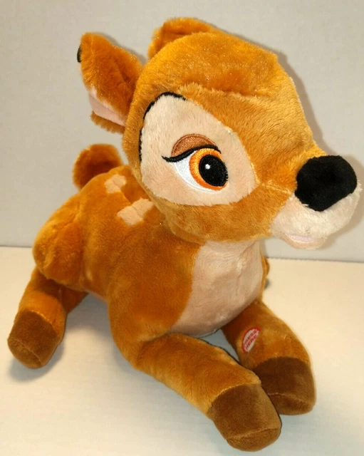 DISNEY BAMBI TALKING Stuffed Plush Toy Hallmark Tested and Working £5. ...