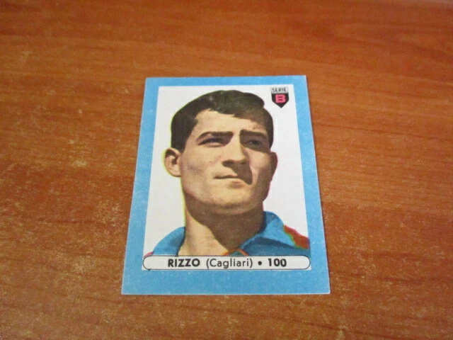 FIGURINA CALCIATORI RIZZO - CAGLIARI N.100 Ed. LAMPO 1962/63 originale EUR 4,00 - PicClick FR