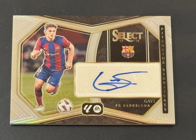 2023/24 PANINI SELECT La Liga Gavi Auto FC Barcelona Argento Prizm SSP ...