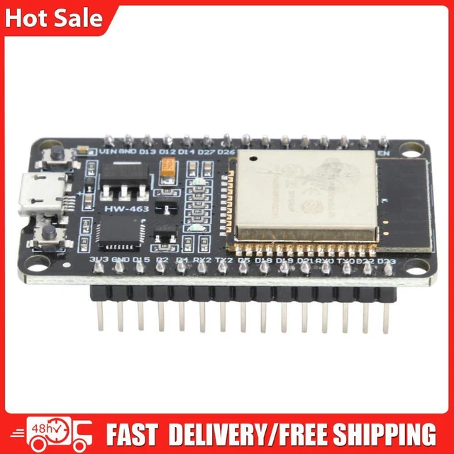 ESP-32S ESP-WROOM-32 ESP32 Scheda di sviluppo WiFi Bluetooth modulo PCB ...