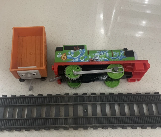 THOMAS TRACKMASTER MOTORIZED Water Splash Percy Train Com Postage £7.00 ...