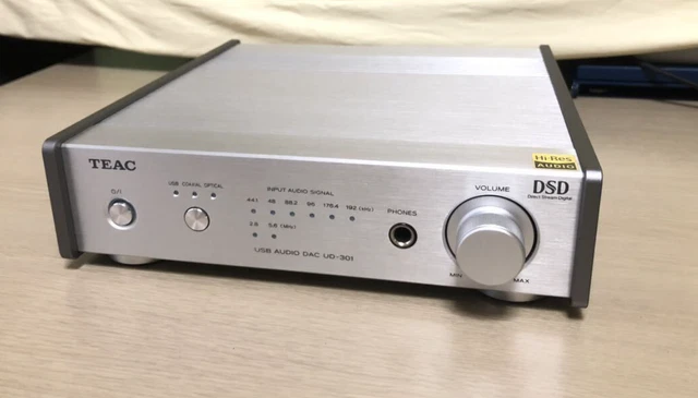 PRÉAMPLI CASQUE DAC Teac UD-301 Silver Fonctionnement confirmé depuis le Japon EUR 442,75 ...