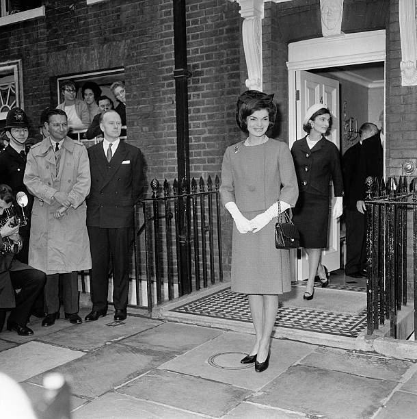MRS JACQUELINE KENNEDY wife American President now third day pr- 1962 ...