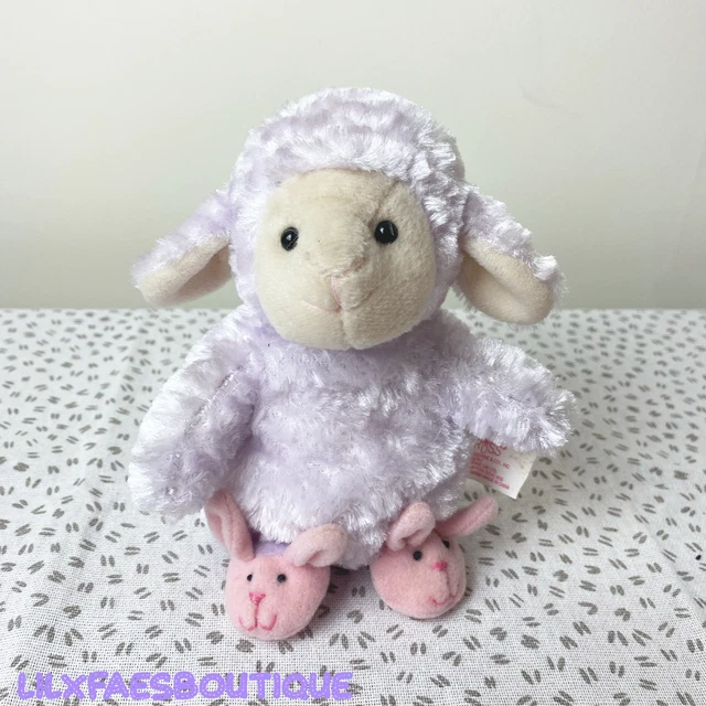 6& RUSS BERRIE woolly baby lamb plushie soft toy stuffie *RARE* £34.99 ...