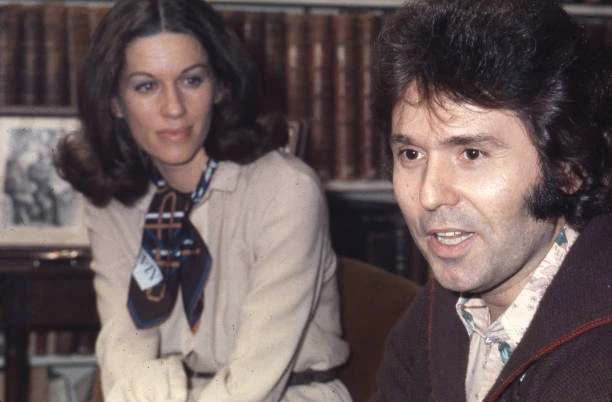 THE SPANISH SINGER Raphael along with his wife Natalia Figueroa 1968 ...