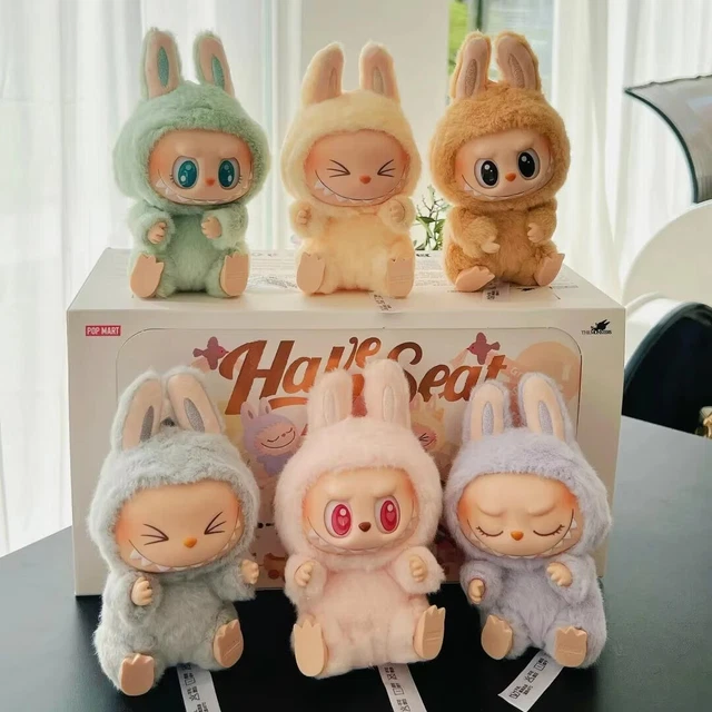 2024 POP MART Labubu The Monsters Have A Seat Plush Doll Hot Figure Toy Keychain £60.00 ...
