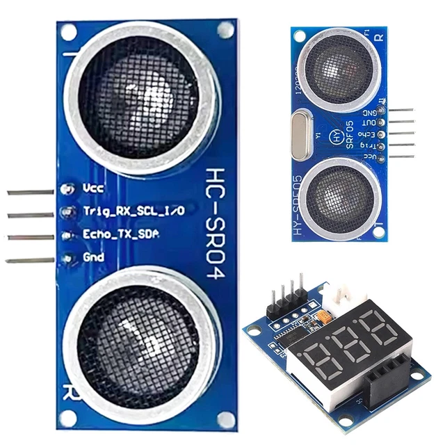 MÓDULO SENSOR DE distancia ultrasónico D1# HY-SRF05 5 pines sensor ...