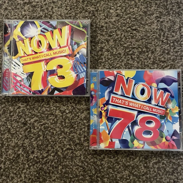 NOW THAT'S WHAT I Call Music Double CD X 2 Bundle 73 and 78 VGC £6.99 ...