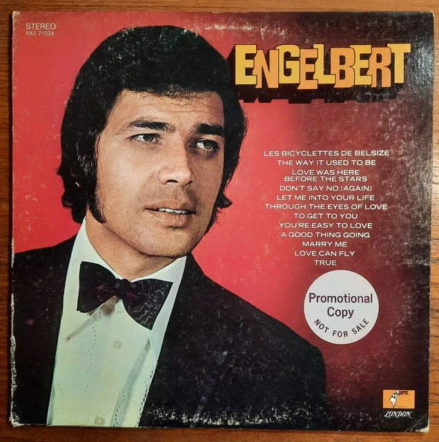 ENGELBERT HUMPERDINCK &ENGLEBERT& Vintage 1969 Vinyl PAS-71026 £8.28 ...