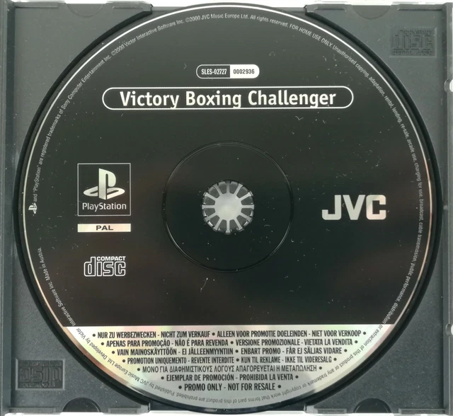 VICTORY BOXING CHALLENGER - Play Station 1 - Promo - Rare £25.49 ...