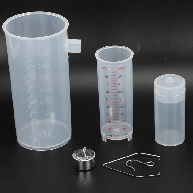 ARCHIMEDES PRINCIPLE OVERFLOW Cup Measuring Tube Physics Experiment ...