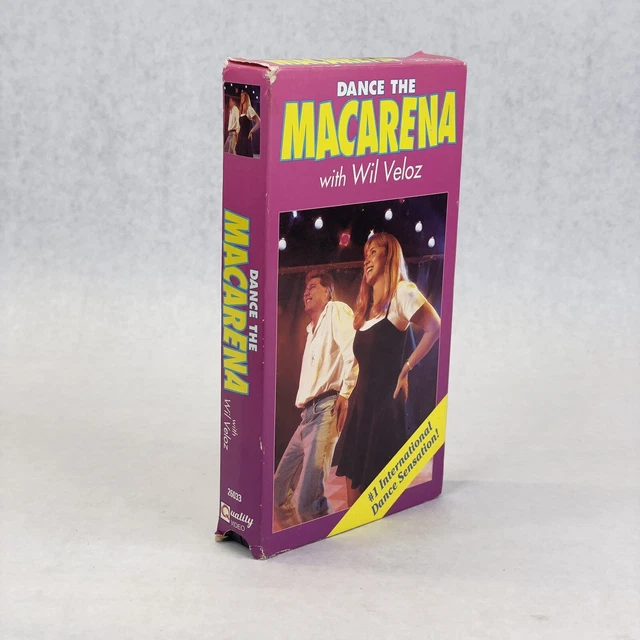DANCE THE MACARENA with Wil Veloz (VHS, 1996) £8.23 - PicClick UK