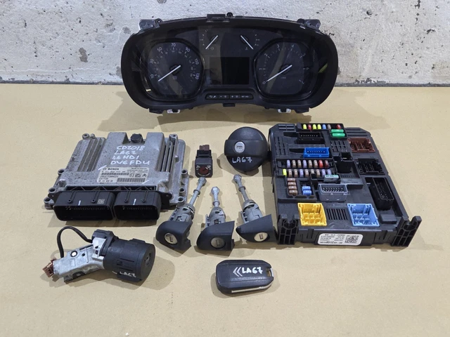 PEUGEOT EXPERT DISPATCH Mk3 1.6 Hdi Dv6Fdu Engine Ecu Control Unit Kit ...