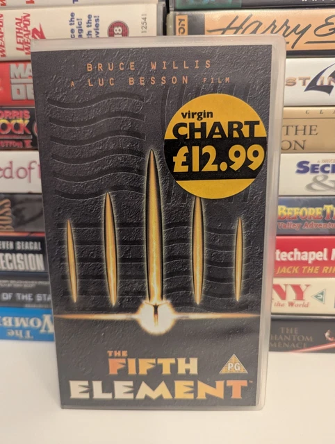 THE FIFTH ELEMENT VHS Video Tape PAL £5.99 - PicClick UK