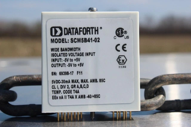 DATAFORTH ANALOG WIDE Bandwidth Isolated Voltage Input Module, Model ...