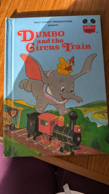DISNEY'S WONDERFUL WORLD of Reading Vintage 1982 Dumbo and the Circus Train £1.76 - PicClick UK