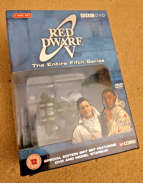 RED DWARF SERIES 5 Gift Set complete with Corgi model Starbug £39.98 - PicClick UK