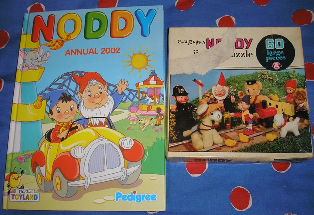 VINTAGE &NODDY'S TRAIN& Jigsaw Puzzle 60 Large Pieces+ NODDY Annual ...