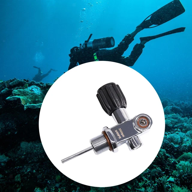 SCUBA DIVING CYLINDER Valve, Diving Tank Valve, 3/4nps 3500PSI ...