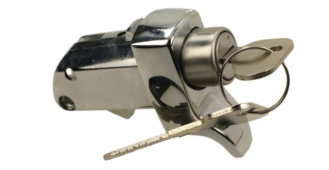 ENGINE LID LOCK Chrome For VW T2 Bay 1971–1979 & Brazilian Bays ...