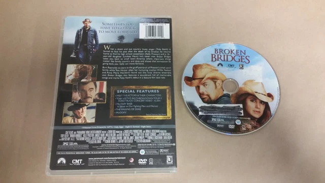 BROKEN BRIDGES DVD Good Condition with Toby Keith and Kelly Preston ...