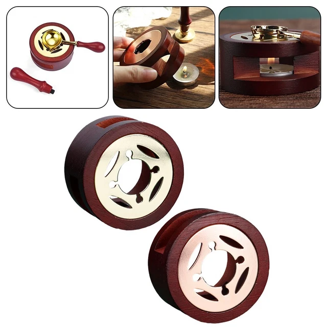 EASY TO USE Wax Seal Stamp and Melting Spoon Kit for Wedding Stationery ...