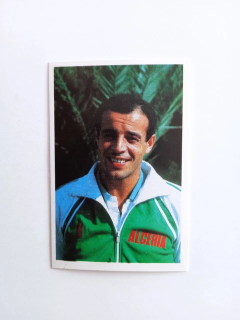 Figurina Calciatori Flash Mexico 86 Algeria Maroc N 307 Con Velina Eur