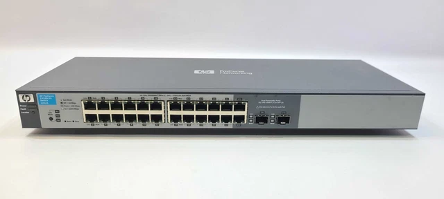 HP PROCURVE 1810G-24 J9450A 24-Port Gigabit Ethernet 2-Port SFP Managed ...