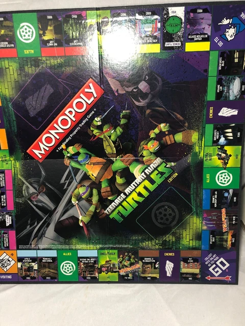 TEENAGE MUTANT NINJA Turtles Monopoly Replacement Board EUR 9,32 ...
