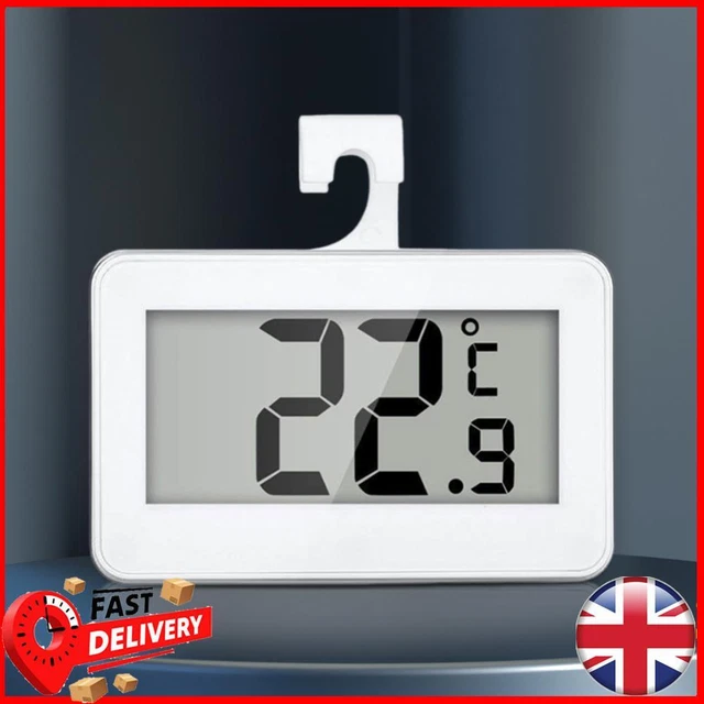 DIGITAL REFRIGERATOR FRIDGE Thermometer LCD Display Room Thermometer ...