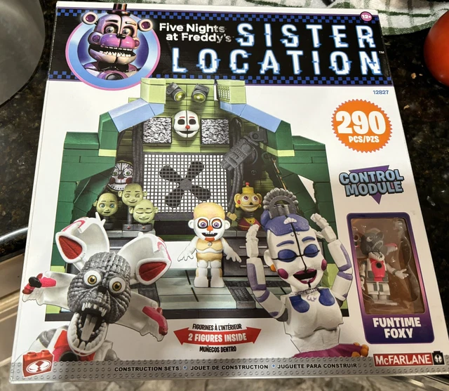 FIVE NIGHTS AT FREDDY'S SISTER LOCATION CONTROL MODULE FNAF 290 pcs ...