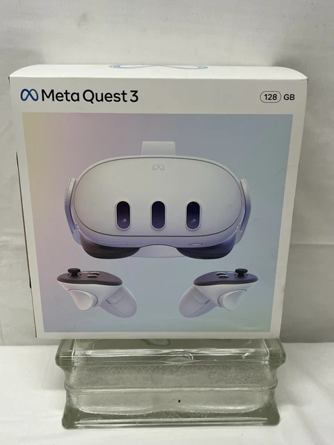 META QUEST 3 128GB VR Headset Complete System- Factory Sealed EUR 364 ...