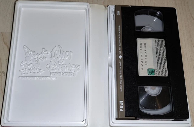 VHS WALT DISNEY Home Video Mike the Dog Capone Ein toller Hund Spot ...