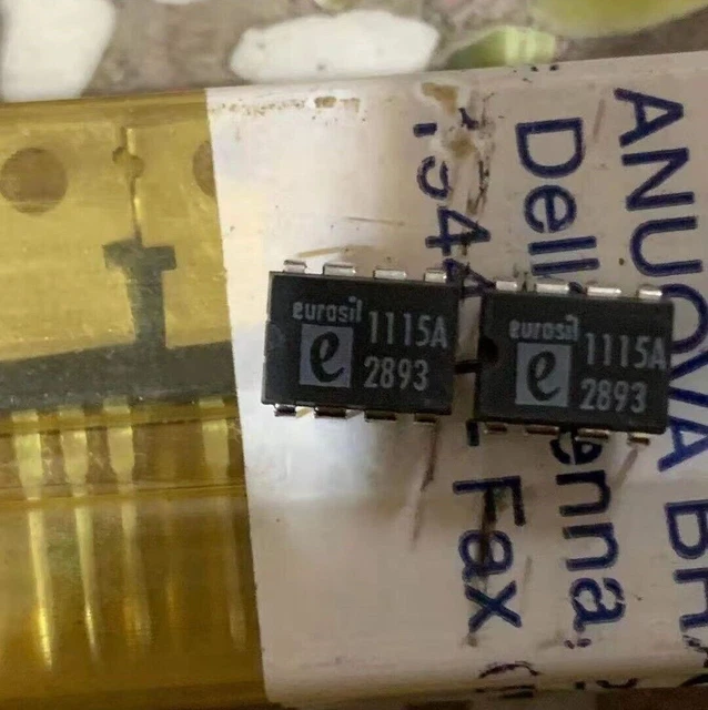 1PCS TIMEKEEPING DTMF Analog Clock IC EUROSIL DIP-8 1115A E1115A 1115 # ...